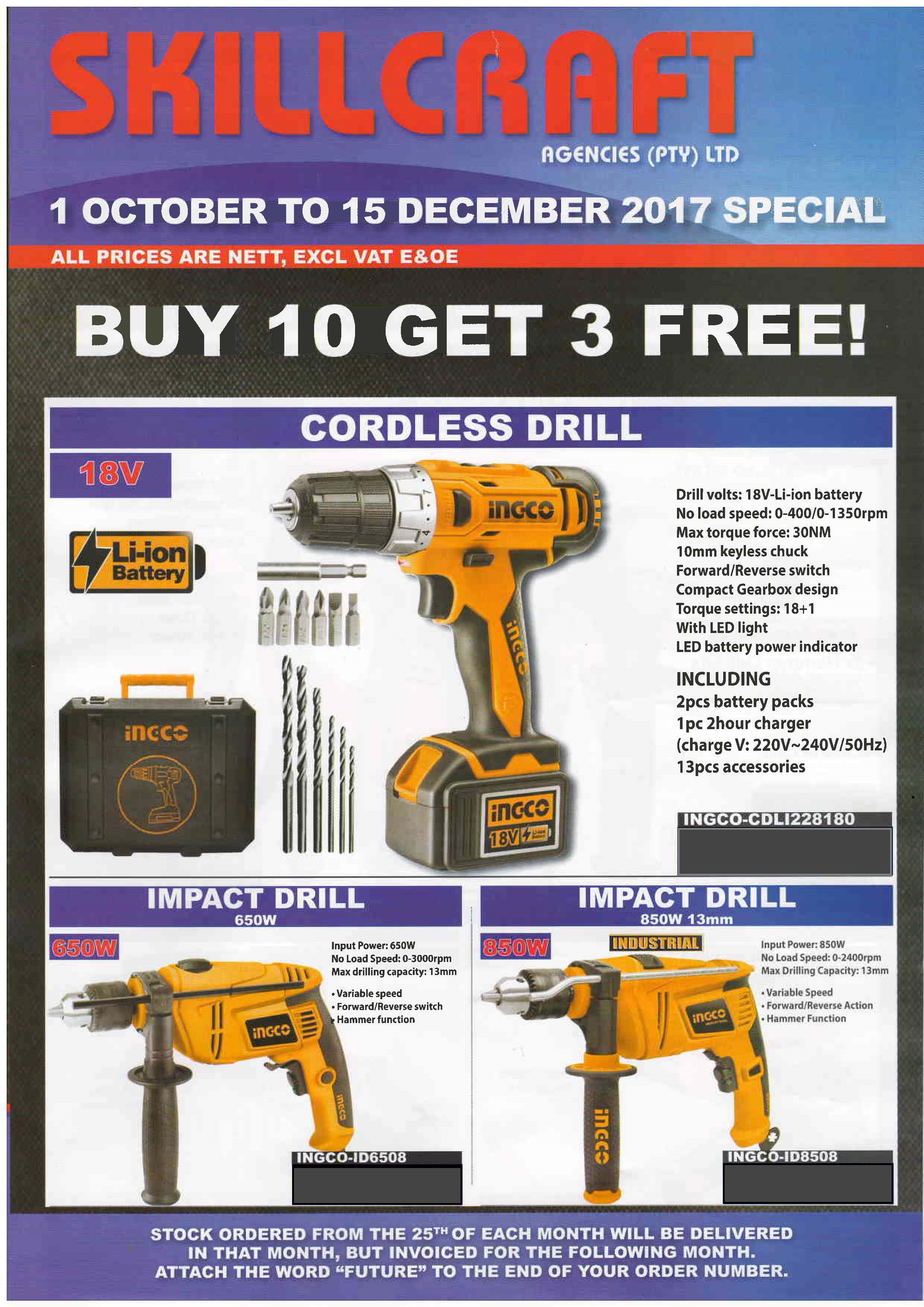 Skillcraft special: BUY 10 GET 3 FREE - Retail Brief Africa
